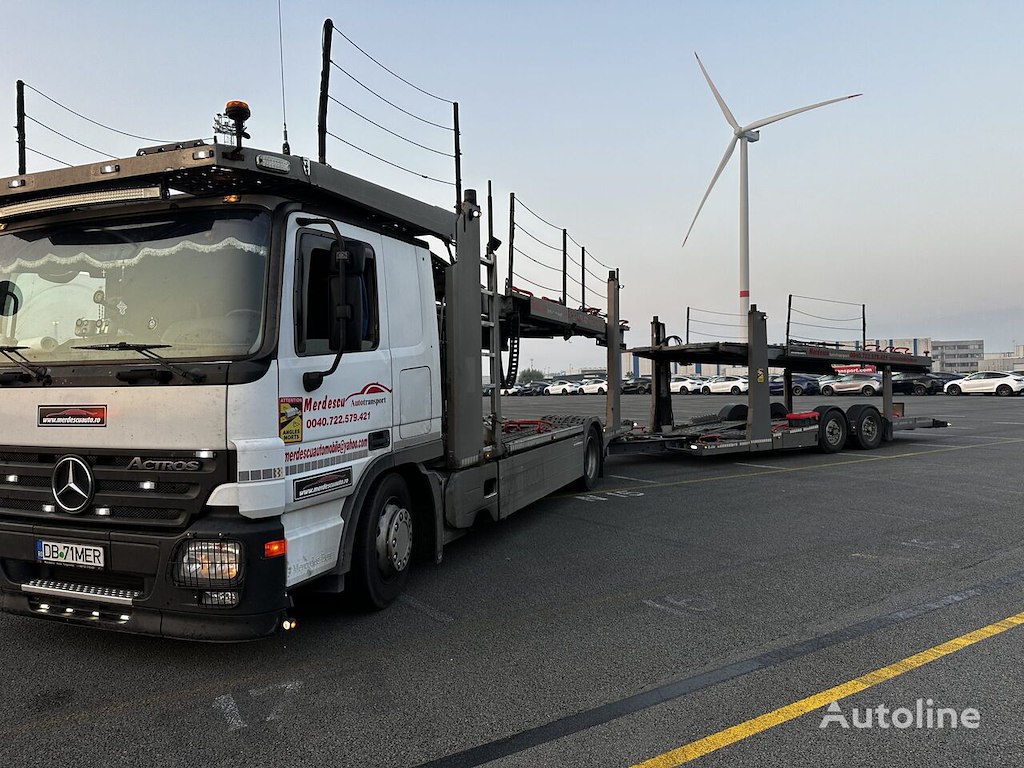 Mercedes-Benz Actros autotransporter + prikolica autotransportera