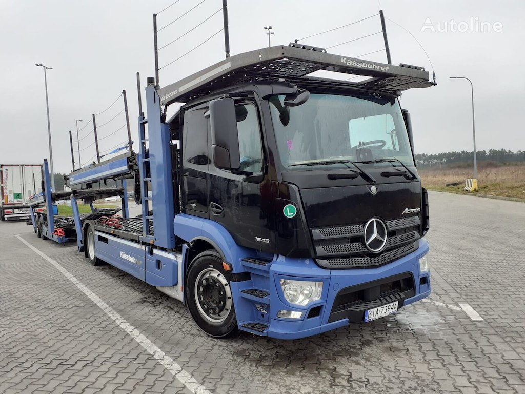 Mercedes-Benz Actross autotransporter + prikolica autotransportera