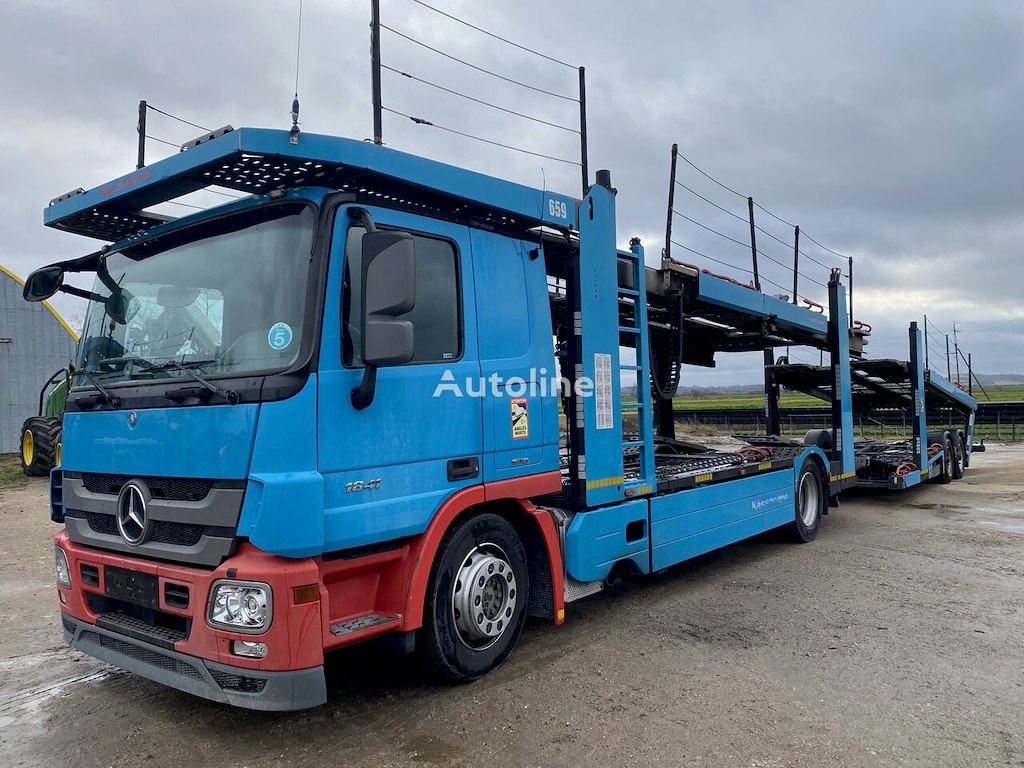 Mercedes-Benz Actros 1841 autotransporter + prikolica autotransportera