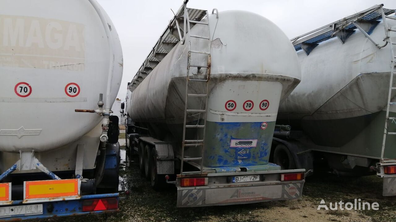 Prodaje se Feldbinder Tank/Silo 57,000 l 4 Compartments for Powders/Feed/Water//Liquid cisternu silos na aukciji