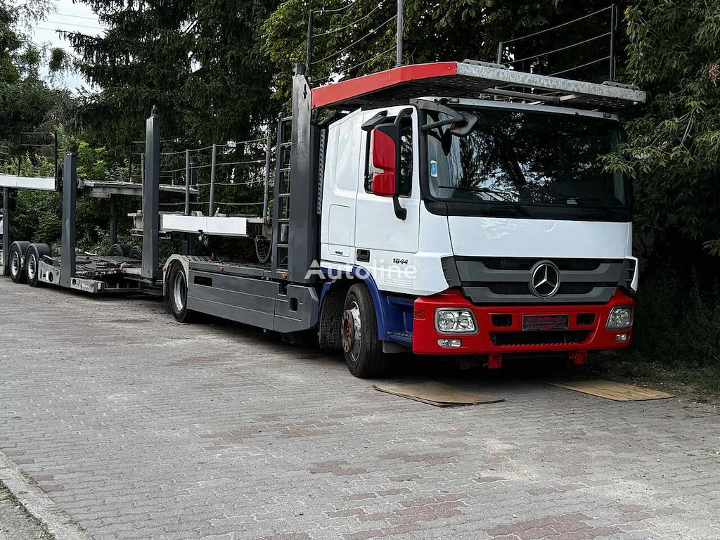 Mercedes-Benz Actros 1844 autotransporter + prikolica autotransportera