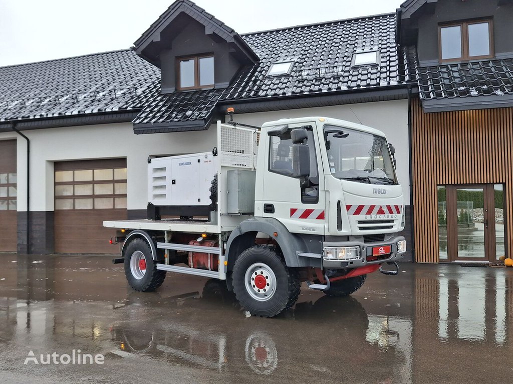 IVECO Eurocargo 100E18 4x4 Off Road Mobiler Stromgenerator kamion platforma