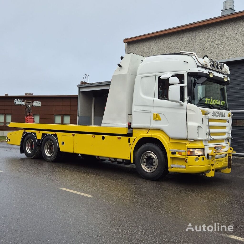 Scania R 420 lavaraskashinausauto šlep auto