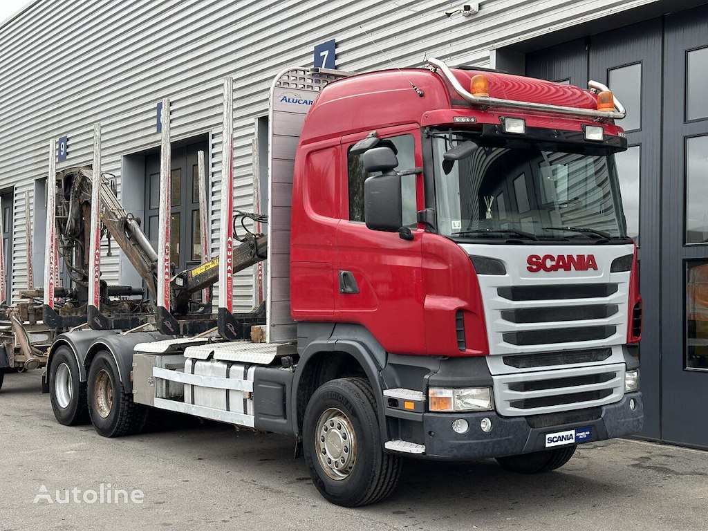 Scania R 480 CB kamion za prevoz drva