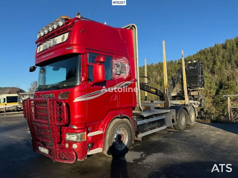 Scania R730 kamion za prevoz drva