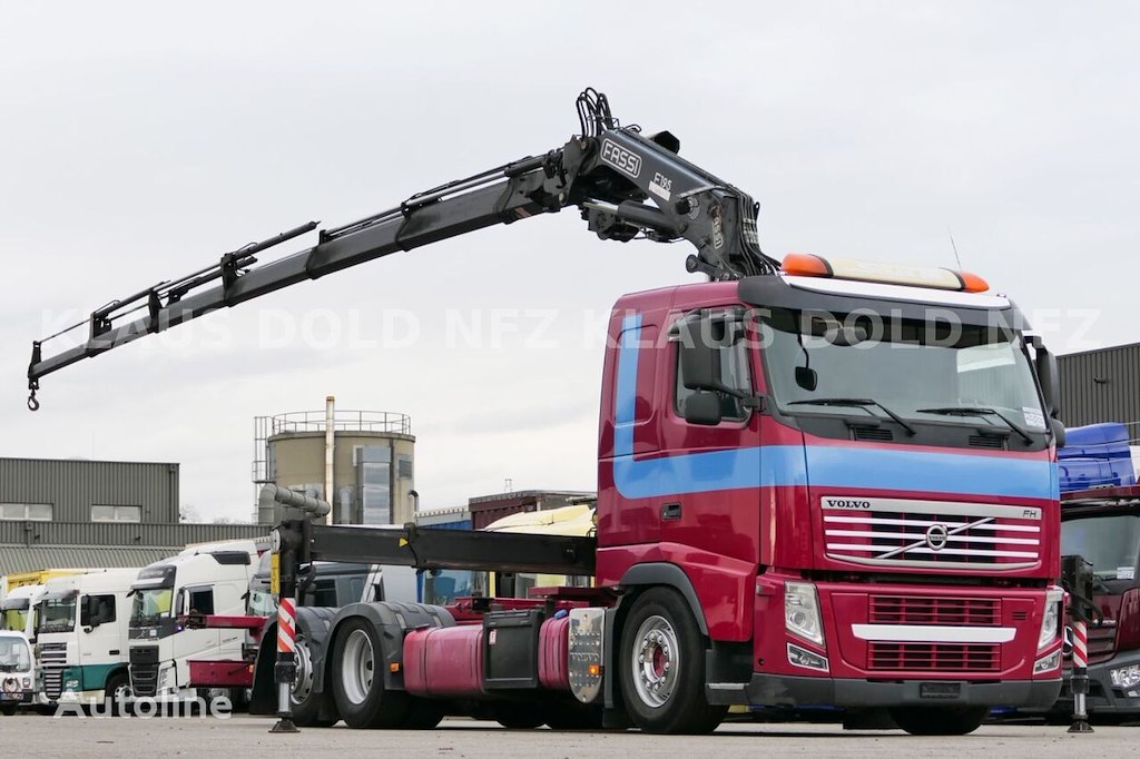 Volvo FH 420 6×2 BDF Kran FASSI Lift-/Lenkachse Euro 5 vozilo za prevoz kontejnera