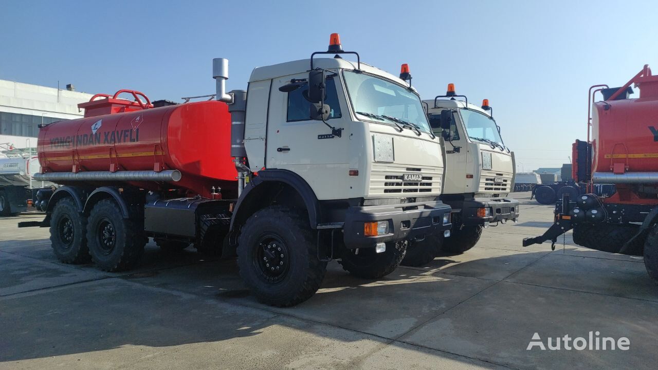 Nova KamAZ Avtotoplivozapravshchik, Benzovoz KAMAZ 43118-1048-10 6h6 autocisterna za gorivo