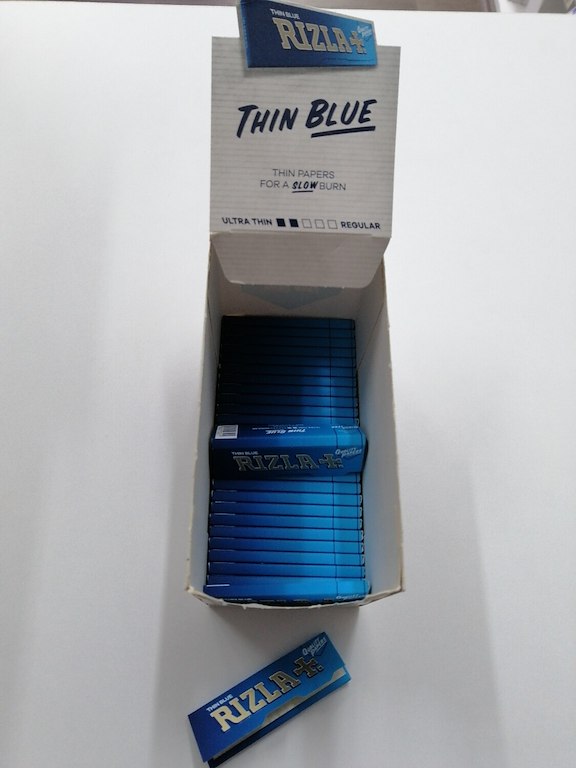 Rizla + thin blue