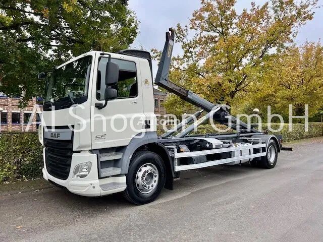 DAF CF 410 /4x2/Abrollkipper Palfinger/Euro6 kamion sa kukom za podizanje tereta