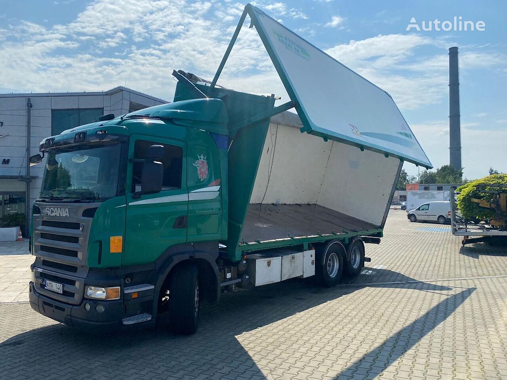 Scania R480 E4 / GRAIN SIDE KIPPER / FRAME 7.2m LONG kamion za prevoz zrna