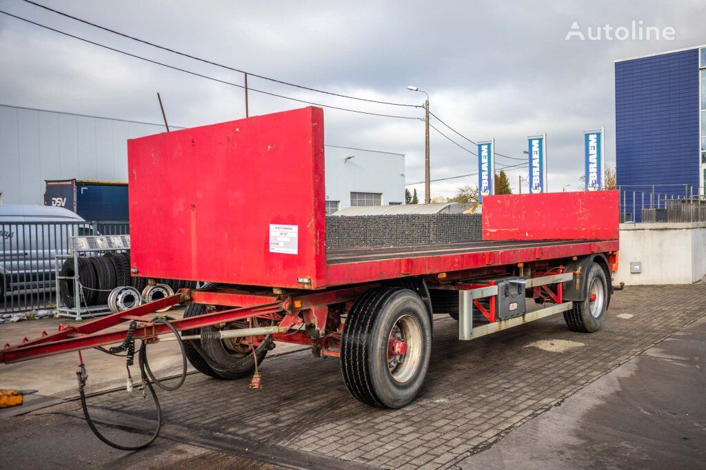 Hüffermann OPEN LAADBAK - 18.000 KG prikolica sa ravnom platformom