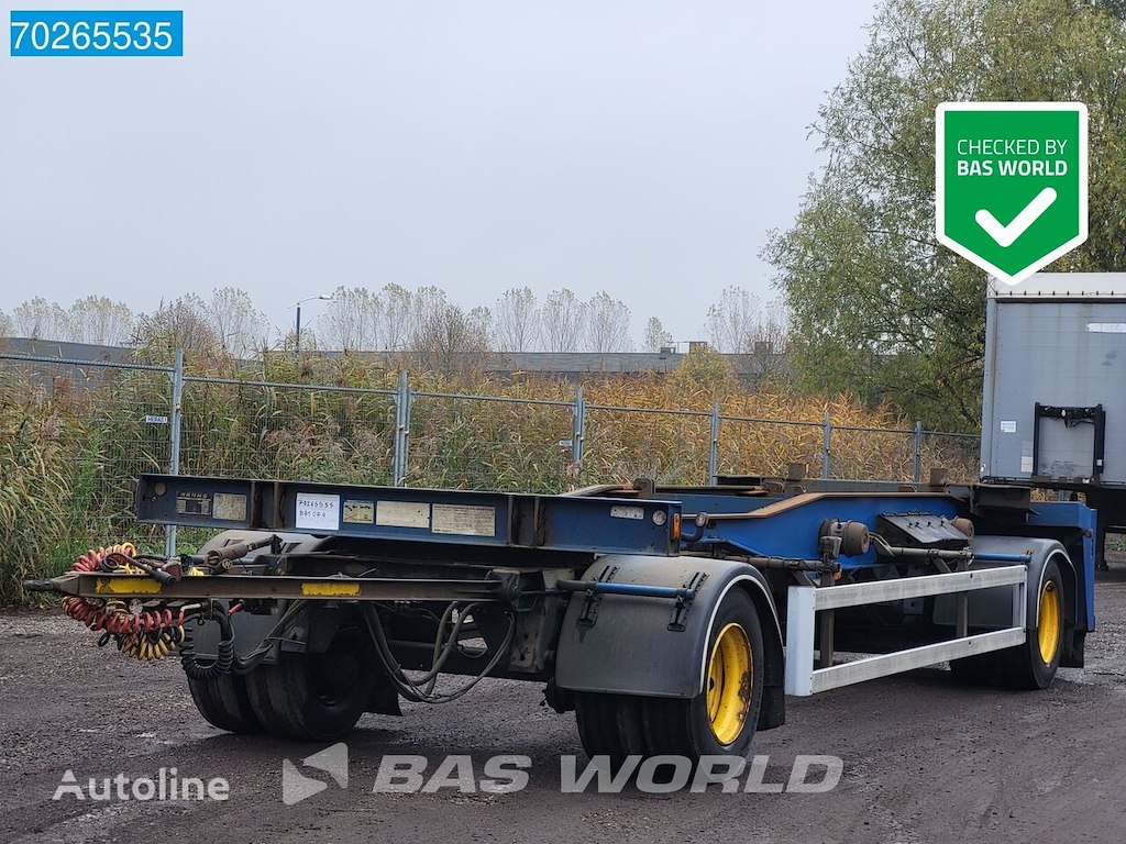 Bruns BAS 18/8/LS 2 axles NL-Trailer prikolica za kontejnere