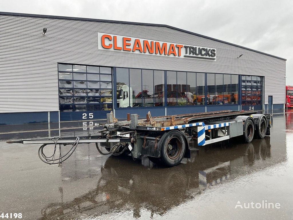 GS Meppel 3-assige containeraanhangwagen prikolica za kontejnere