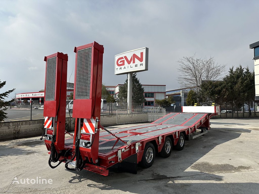 Nova GVN Trailer 3 AXLE TRAMEX PLATFORM LOWBED prikolica sa niskom platformom