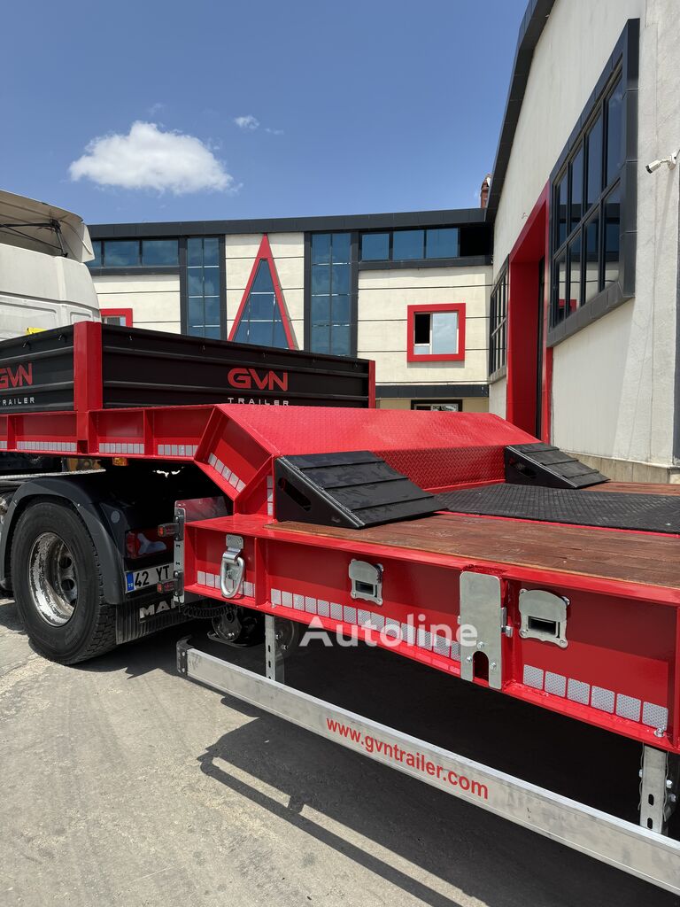 Nova GVN Trailer 3 AXLE TRAMEX PLATFORM LOWBED prikolica sa niskom platformom