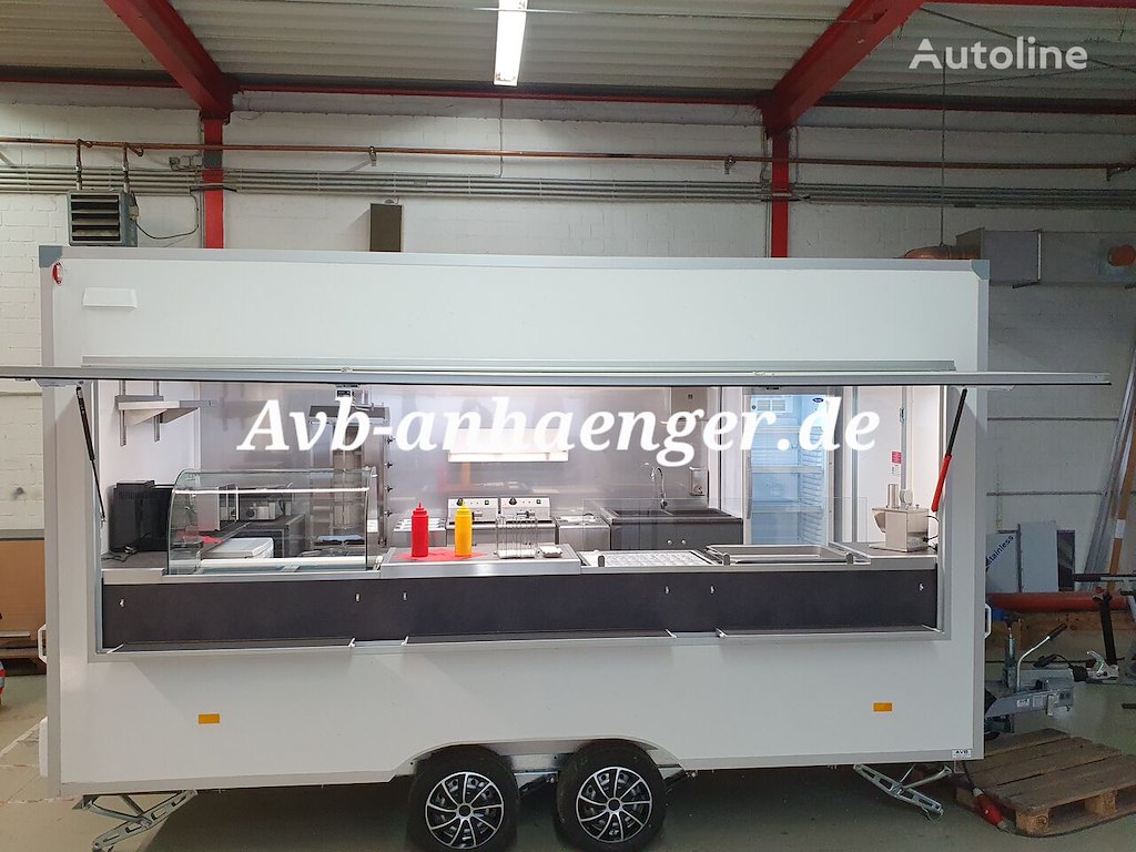 Nova Imbissanhänger/Dönerwagen/Gyroswagen/Foodtrailer/Verkaufsanhänge prikolica kiosk