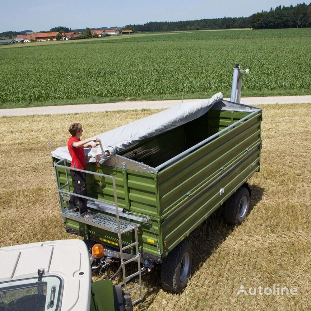 Nova Fliegl tarpaulin structure + podium with pull-out ladder prikolica za prevoz zrna