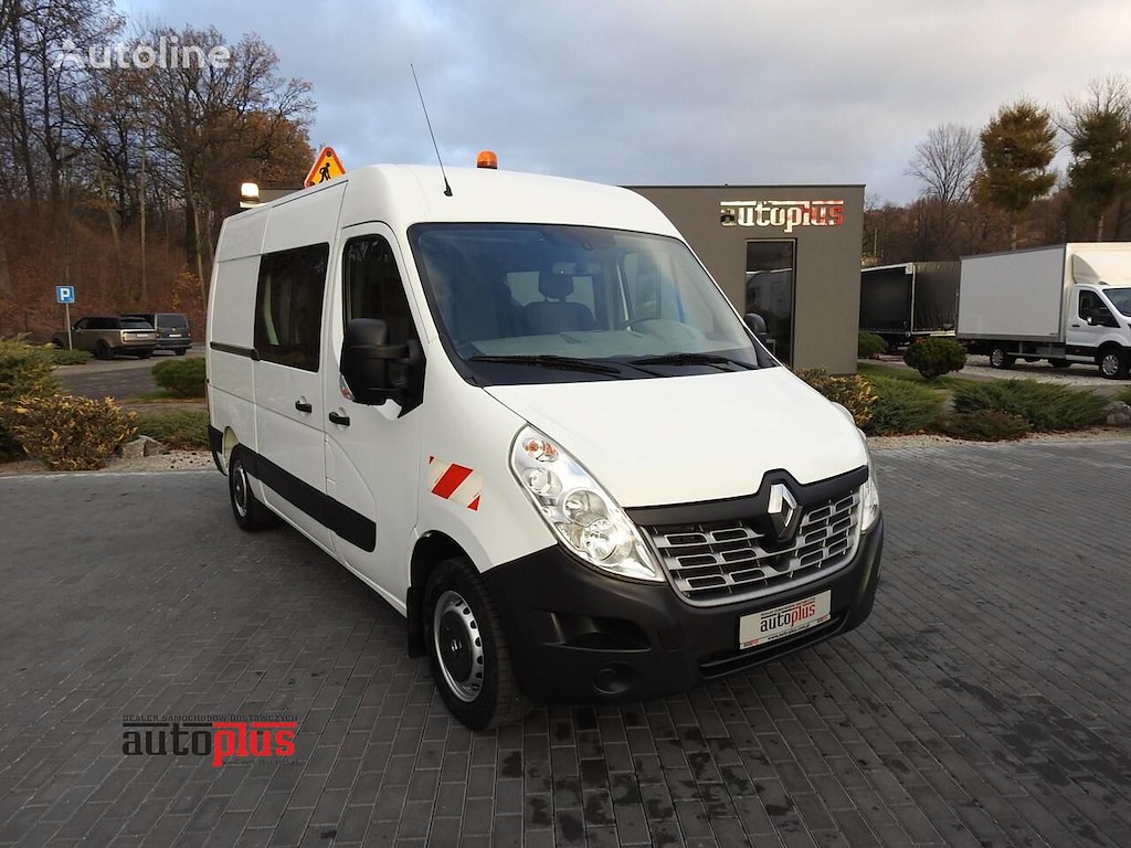 Renault MASTER FURGON BRYGADÓWKA 7 MIEJSC TEMPOMAT KLIMATYZACJA 110KM kombi minibus