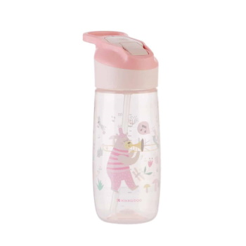 Kikka Boo šolja sa silikonskim piskom Music Fest 450ml Pink