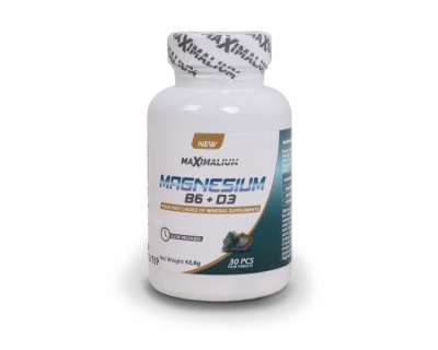 Max Magnesium citrat+B6+D3 30t