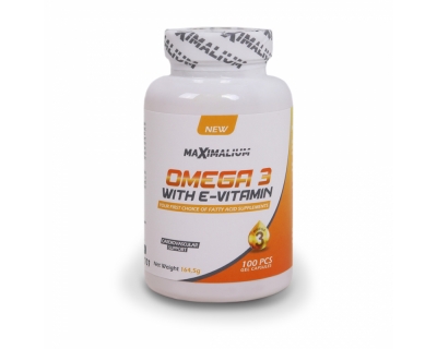 Max Omega 3+E vitamin 100gelkapsula