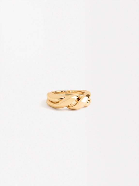 DOUBLE INTERTWINED RING