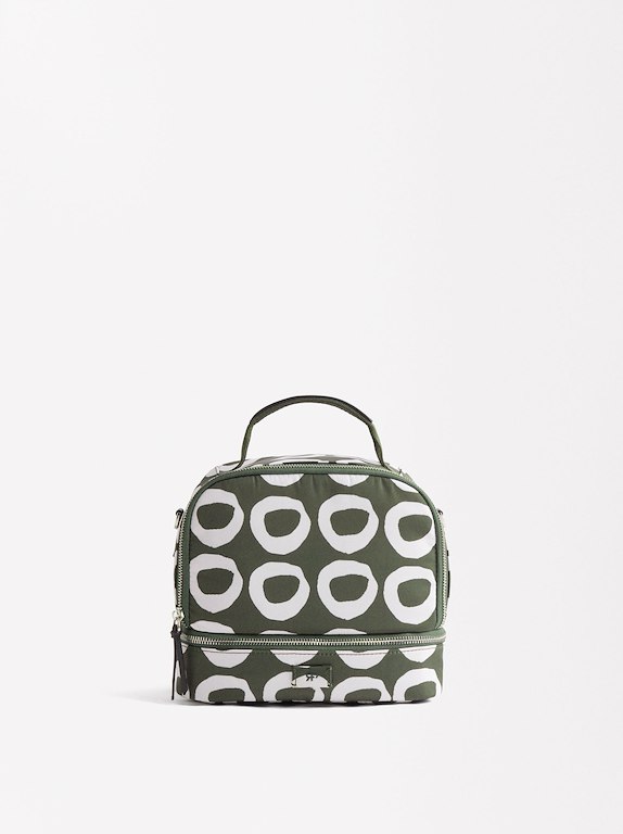 Printed Nylon Lunch Bag