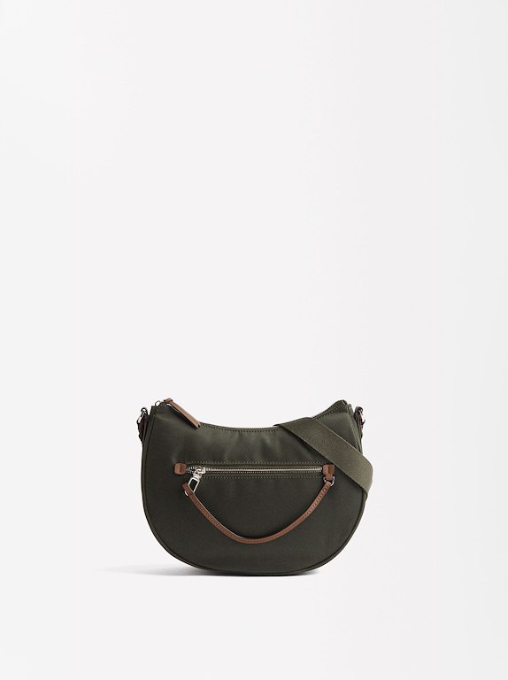 Nylon Hobo Crossbody Bag