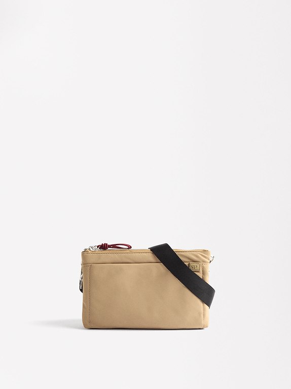 Nylon crossbody bag