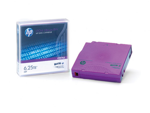 Data Tape Catridge HPE LTO Ultrium-6 ( 2.5TB 6.25TB ) RW