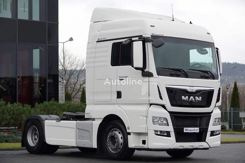 MAN TGX 18.480 / RETARDER / OPONY 100% / SPROWADZONY / PO KONTRAKCIE tegljač