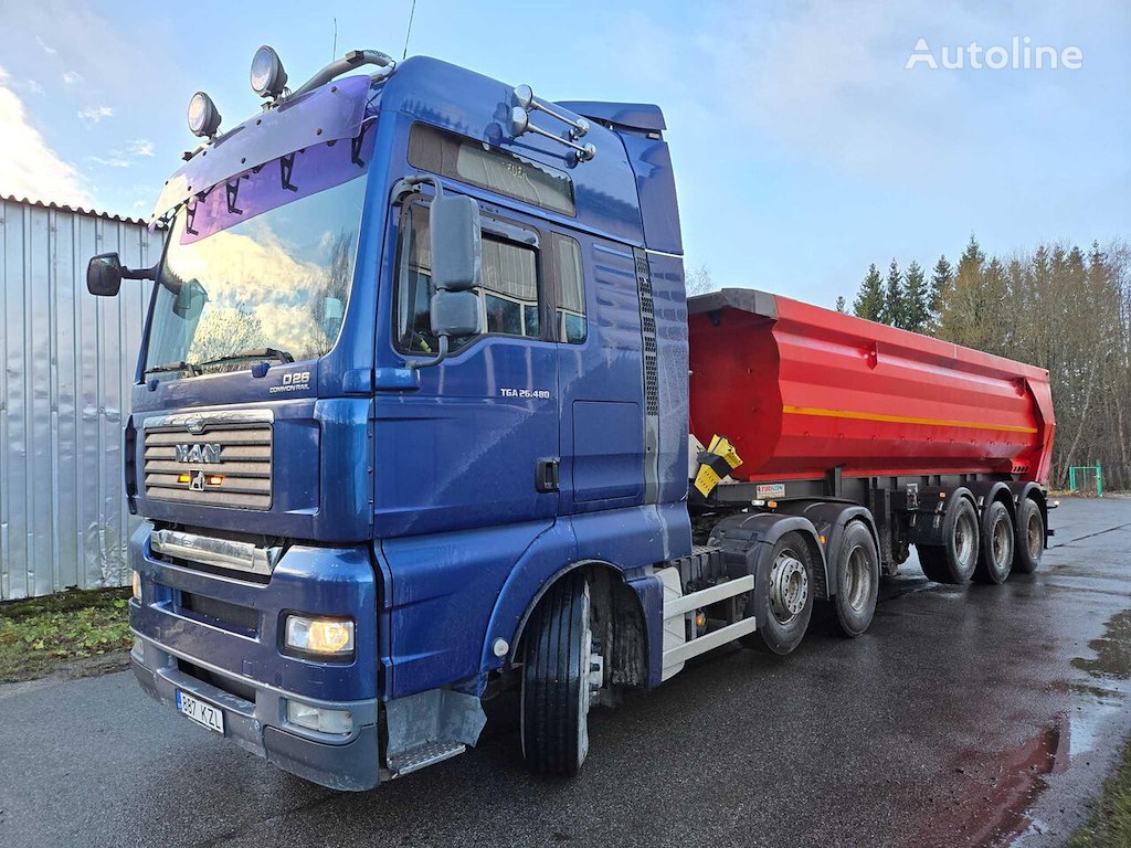 MAN TGA 26.480 6X4H/4 BLS HYDRODRIVE tegljač