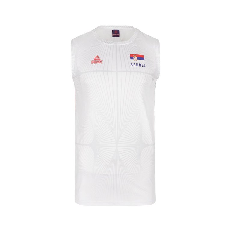 PEAK ODBOJKAŠKI DRES ŽENSKI BELI SRBIJA OSS2001
