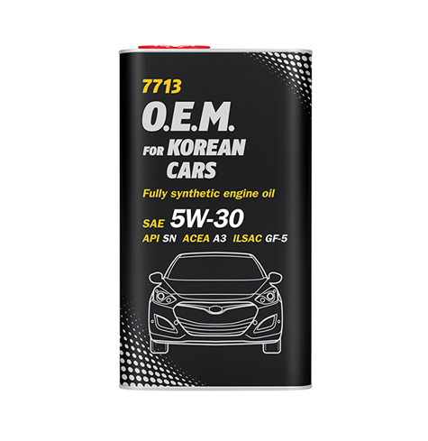 KOREAN CARS 5W30 4X4L