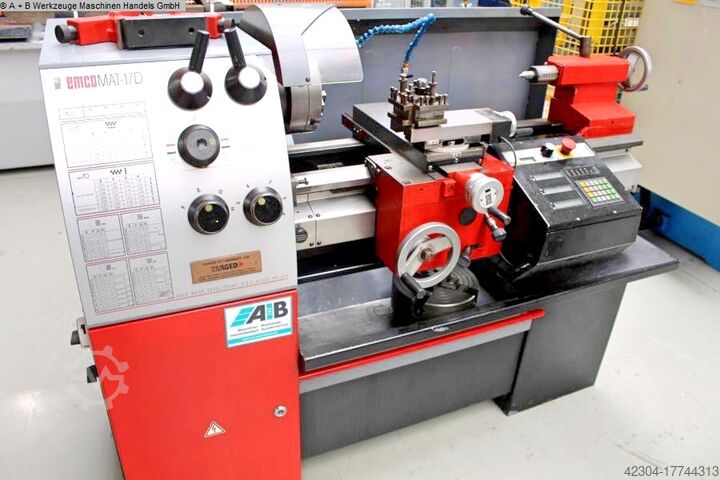 Lathe-conventional-electronic
EMCO MAT-17D