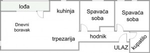 Novogradnja sa građ.dozvolom, Ledine -