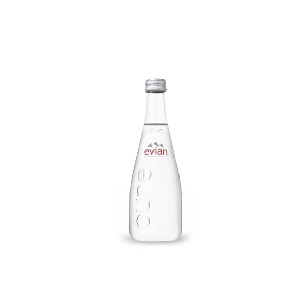 Evian Voda 0.33L u staklenoj flašici u pakovanju od 20 komada