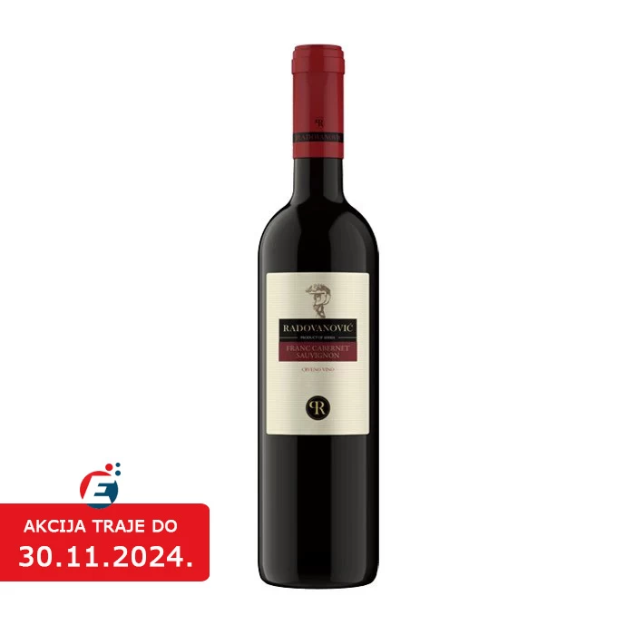 Vino Franc Cabernet Sauvignon Radovanović 0.75L