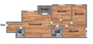 Prodajem Stan-Apartman, Telep