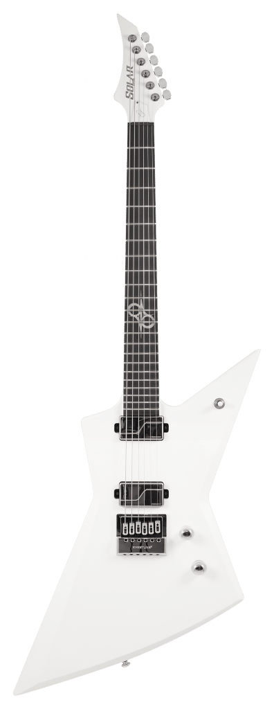 SOLAR GUITARS E1.6 VINER PEARL WHITE MATTE