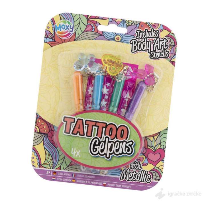 Olovke za tetoviranje TATTOO GLITTER SET