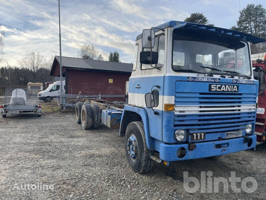 Prodaje se Scania LBS 111 S 46 kamion šasija na aukciji