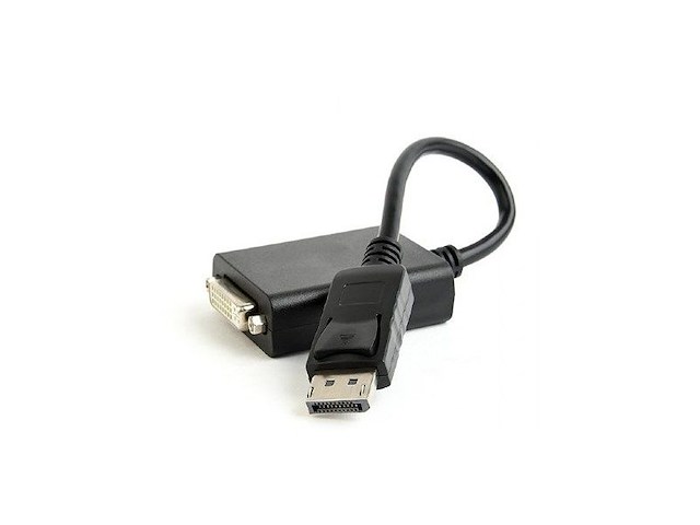 A-DPM-DVIF-03 Gembird DisplayPort v.1.2 to Dual-Link DVI adapter cable, black A