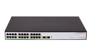 H3C S1600V2-26S-HPWR-GL L2 PoE 370W Switch,9801A67Y