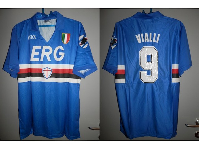 Sampdoria dres 1991-92 Gianluca Vialli 9