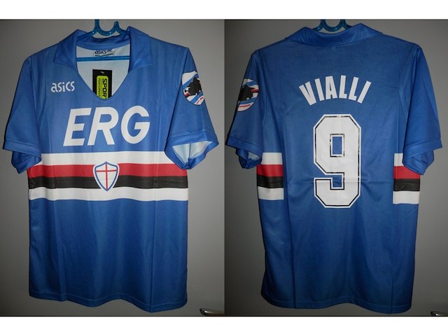 Sampdoria dres 1990-91 Gianluca Vialli 9