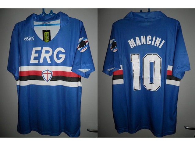 Sampdoria dres 1990-91 Roberto Mancini 10