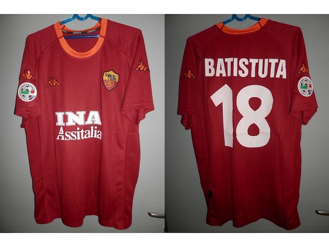 Roma dres 2000-01 Gabriel Batistuta 18