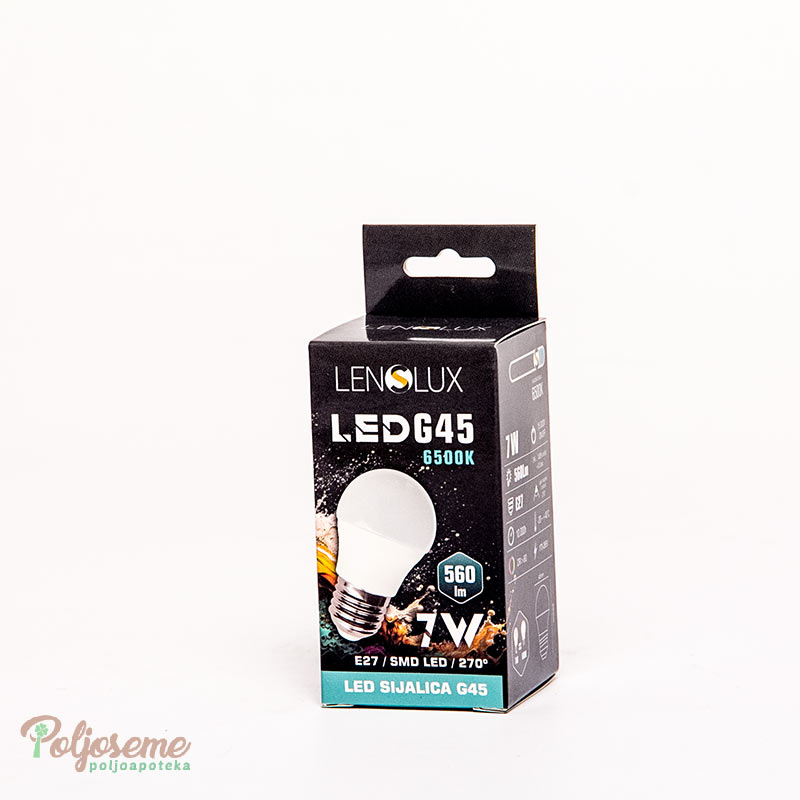 LED S11 G45 5W E27 6500