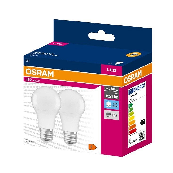 LED SIJALICA E27 13W NW 4000K 2PACK OSRAM